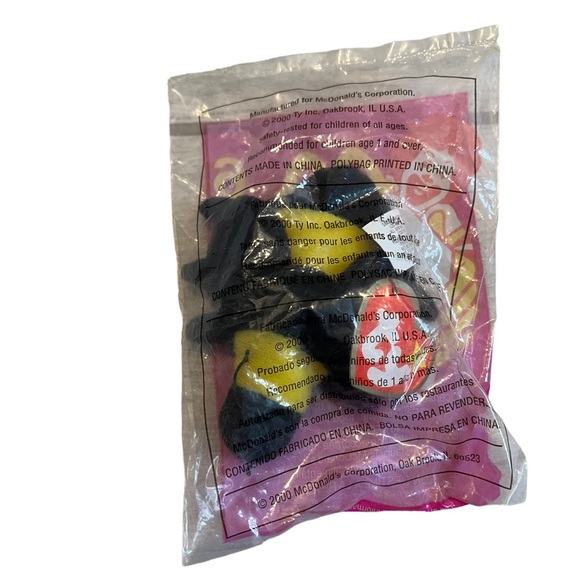 McDonald's | Toys | Vintage Bumble The Bee Ty Teenie Beanie Babies ...